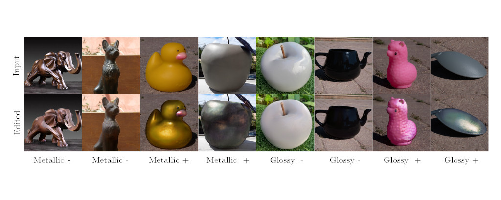 In-the-wild Material Appearance Editing using Perceptual Attributes | J ...